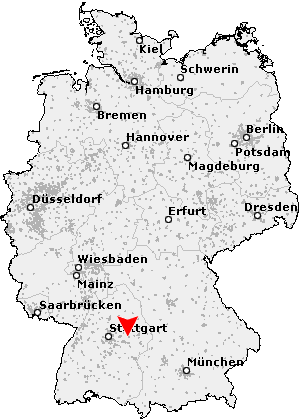 Postleitzahl Schwäbisch Gmünd - Baden Württemberg (PLZ Deutschland)